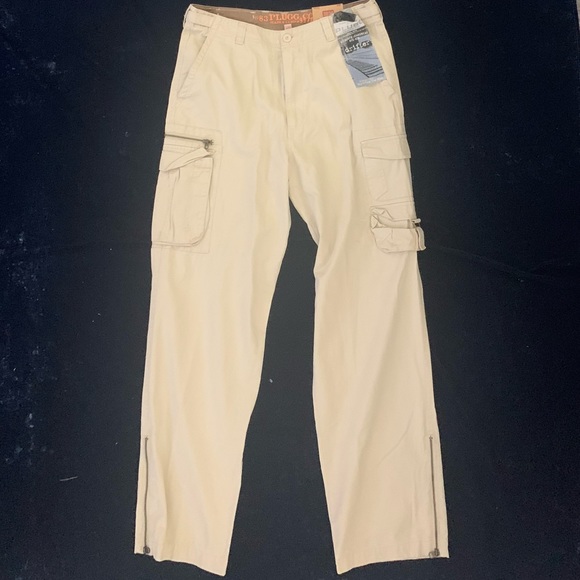 Plugg | Pants | Plugg Vintage Wheat Drifter All Cotton Cargo Pants ...